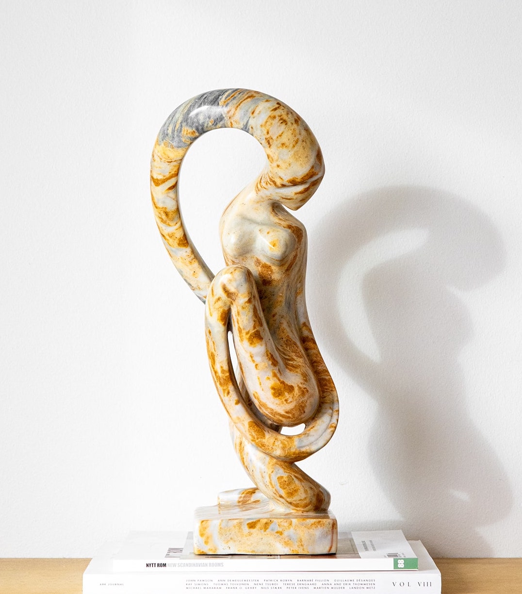 Female Marble Sculpture - beige pattern – Marvellous Rose